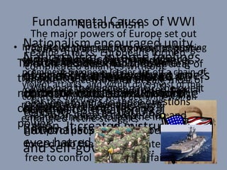 Europe Causes Of Wwi | PPT | Death, Injury, or Military Conflict ...