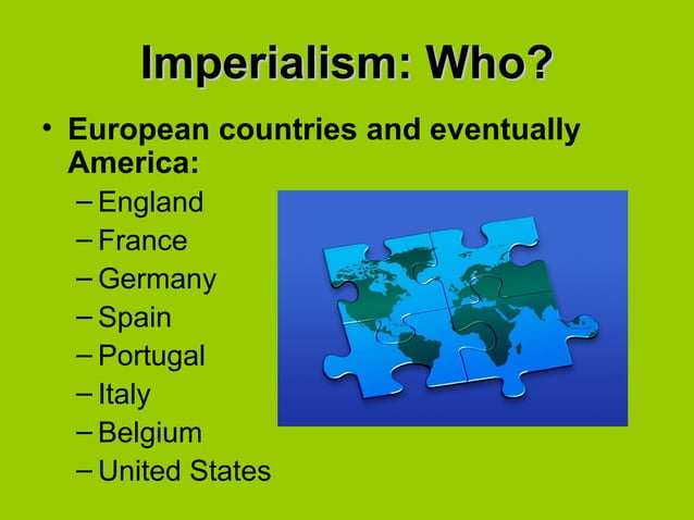 Europe Imperialism | PPT