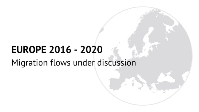 Europe migration flows under discussion | PPT
