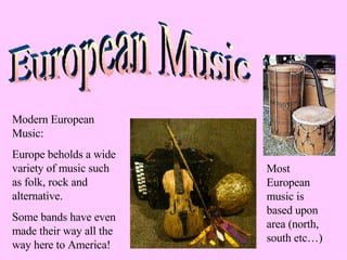 Europe Music | PPT