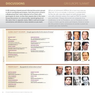 GRI Europe Summit 2015 & France GRI | PDF