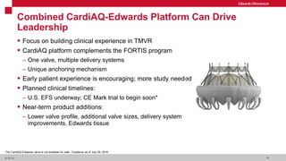 Edwards Lifesciences Presentation | PDF