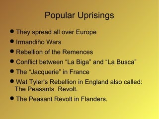 Late Middle Ages - Europe 14th and 15th centuries | PPT