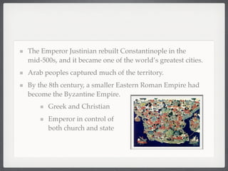 Europe After the Fall of the Western Roman Empire | KEY