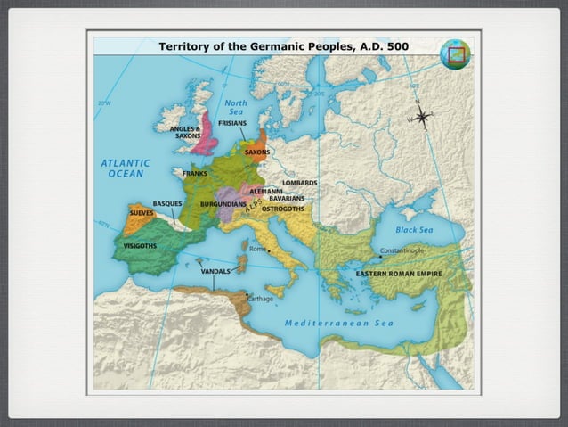 Europe After the Fall of the Western Roman Empire | KEY