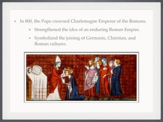 Europe After the Fall of the Western Roman Empire | KEY