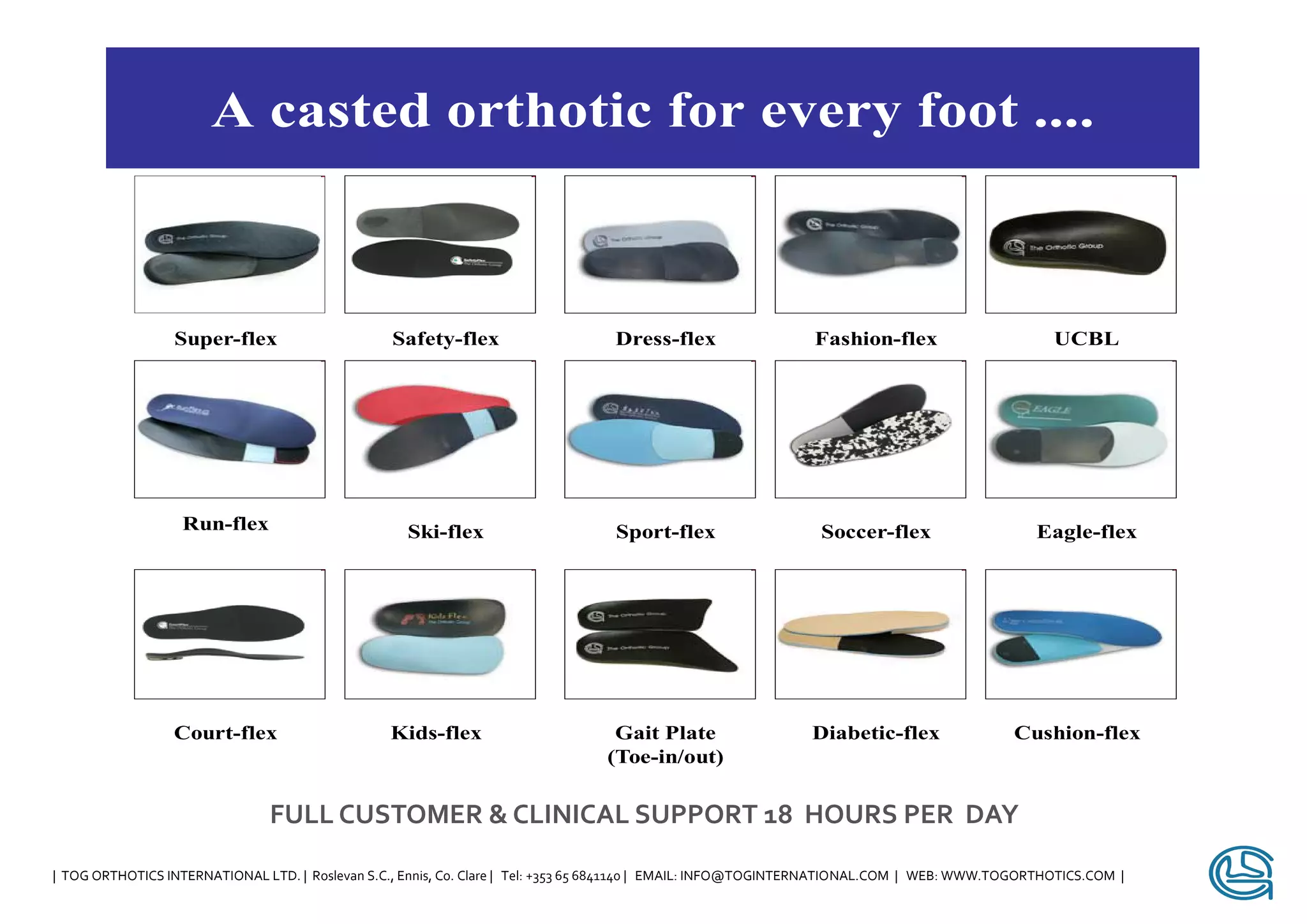 TOG Orthotics Brochure | PPT
