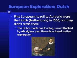 European colonization-of-australia | PPT