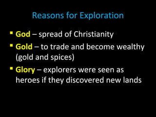 European exploration-and-colonization-2014 | PPT