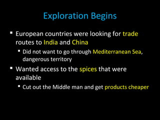 European exploration-and-colonization-2014 | PPT