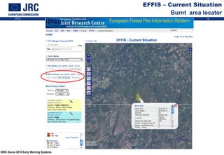 European Forest Fire Information System (EFFIS) | PPT | Weather | Science