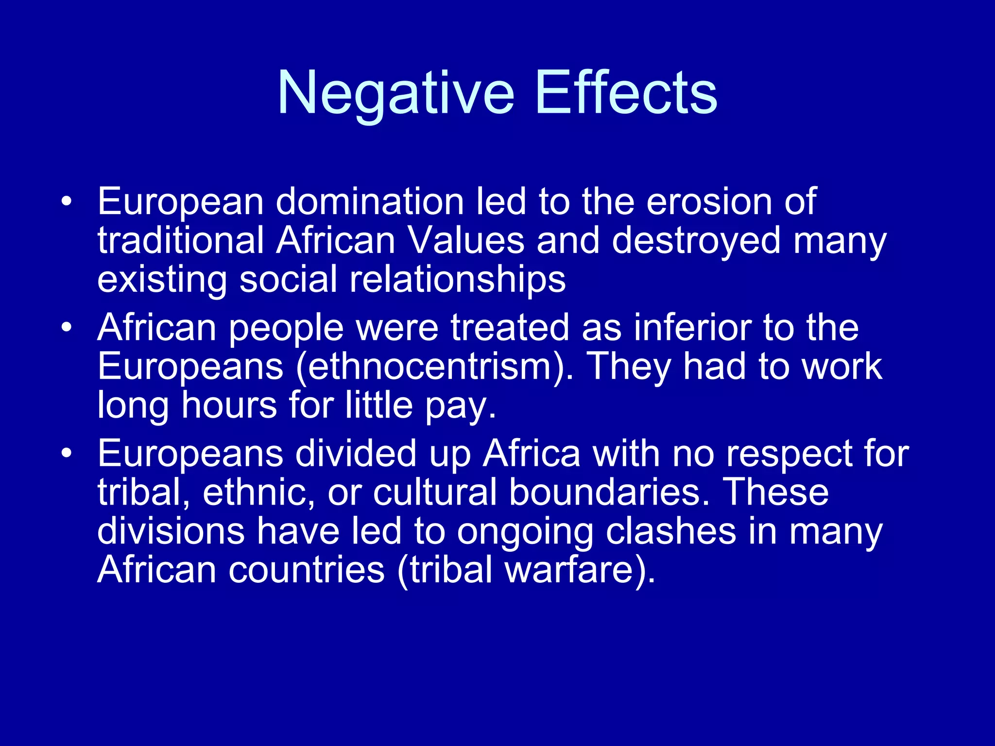 European Imperialism In Africa | PPT