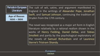 European Literature | PPTX