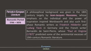 European Literature | PPTX