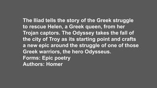 European Literature | PPTX