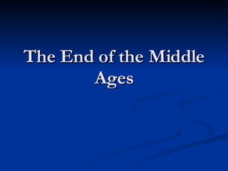 European Monarchies Consolidated Power And Began Forming Nation States ...