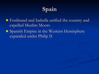 European Monarchies Consolidated Power And Began Forming Nation States ...