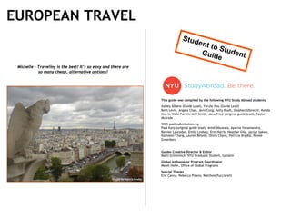 European travel---40pages | PPT