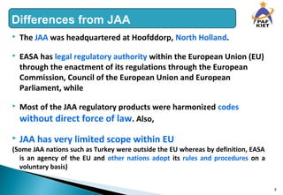 European Aviation Safety Agency (EASA) - EU Regulation 2042/2003 | PPT