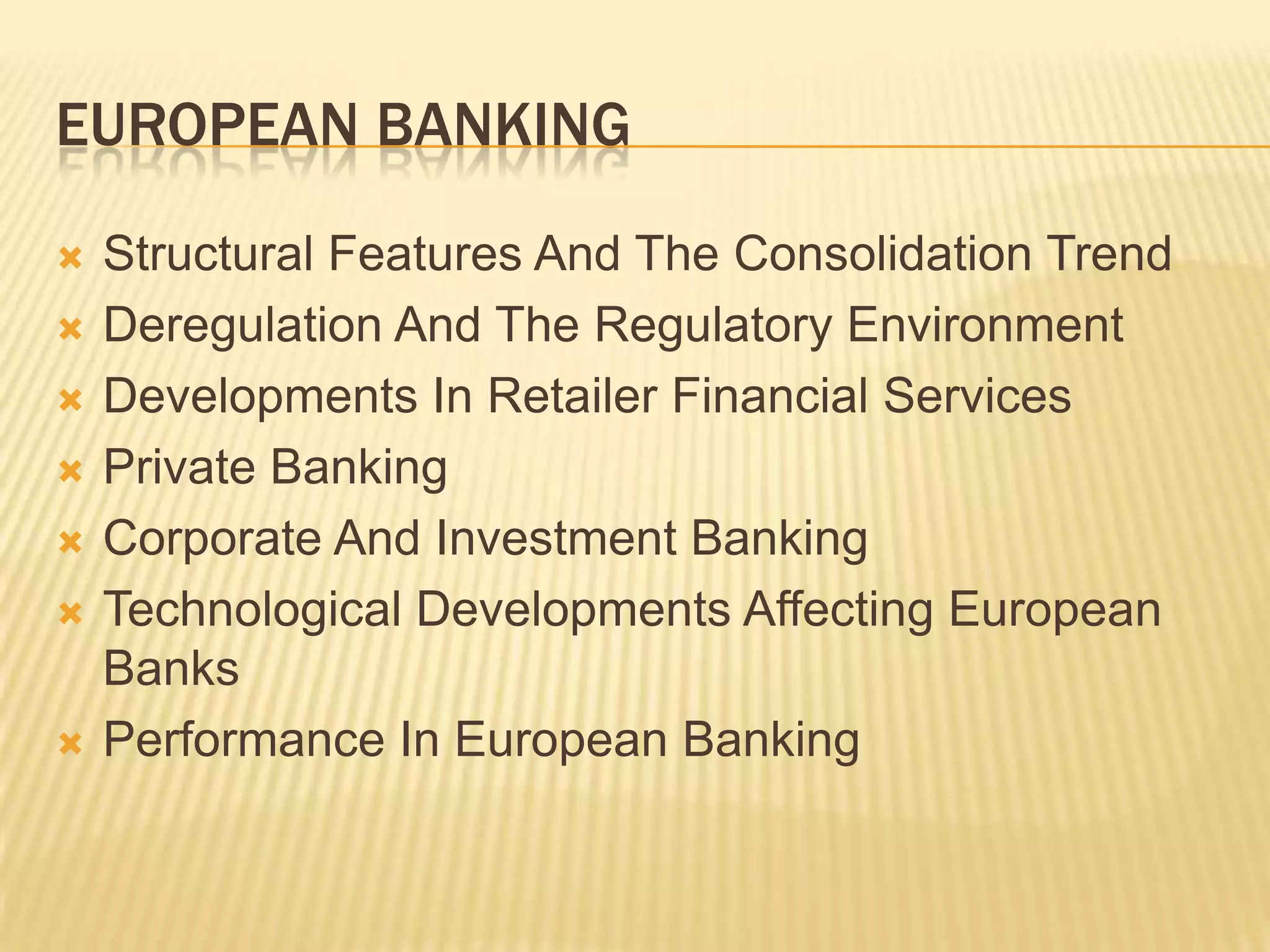 European banking presentation 20.04.2012