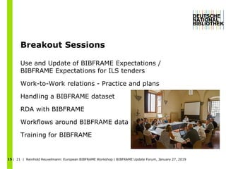 European BIBFRAME Workshop | PPT