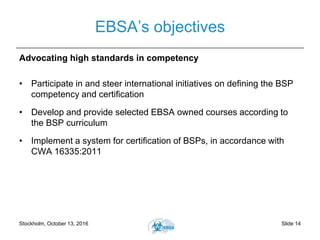 European bio safety association network for biosafety and biosecurity | PPT