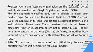 CE Marking for Medical Devices: Europe’s Pathway | PPTX