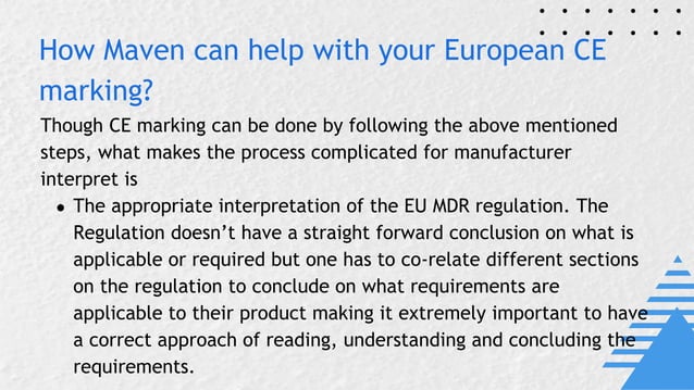 CE Marking for Medical Devices: Europe’s Pathway | PPTX