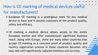 CE Marking for Medical Devices: Europe’s Pathway | PPTX
