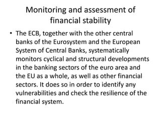 European central bank | PPTX
