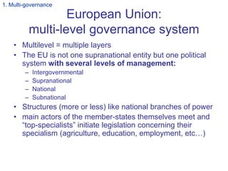 European citizenship (handout) | PPTX