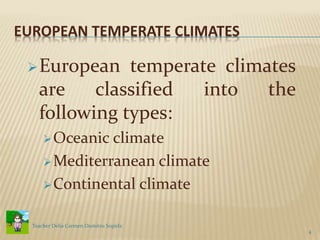 European climates | PPTX