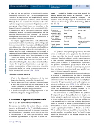 European clinical practice guideline on diagnosis hiponatremia | PDF