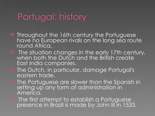 European Colonial Empire | PPT