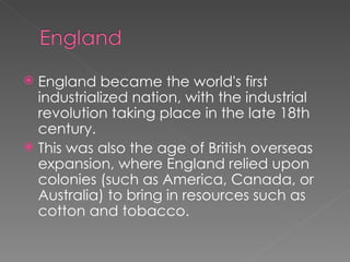 European Colonial Empire | PPT