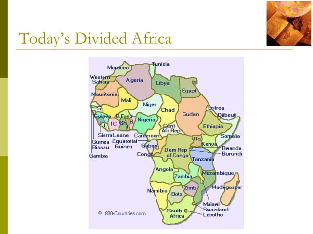 European colonization of africa | PPT | Death, Injury, or Military ...