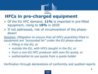 European Commission Cornelius Rhein - the new eu regulation on f-gases ...