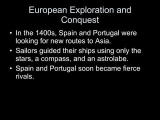 European conquest | PPT