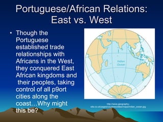 European contact with africa | PPT