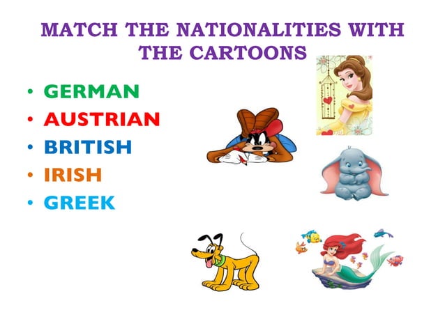 European Countries And Nationalities 1 | PPT | Europe Travel | Travel ...