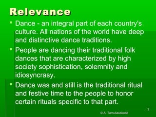 European dances, music and songs | PPT