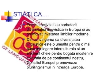 European day of languages | PPT