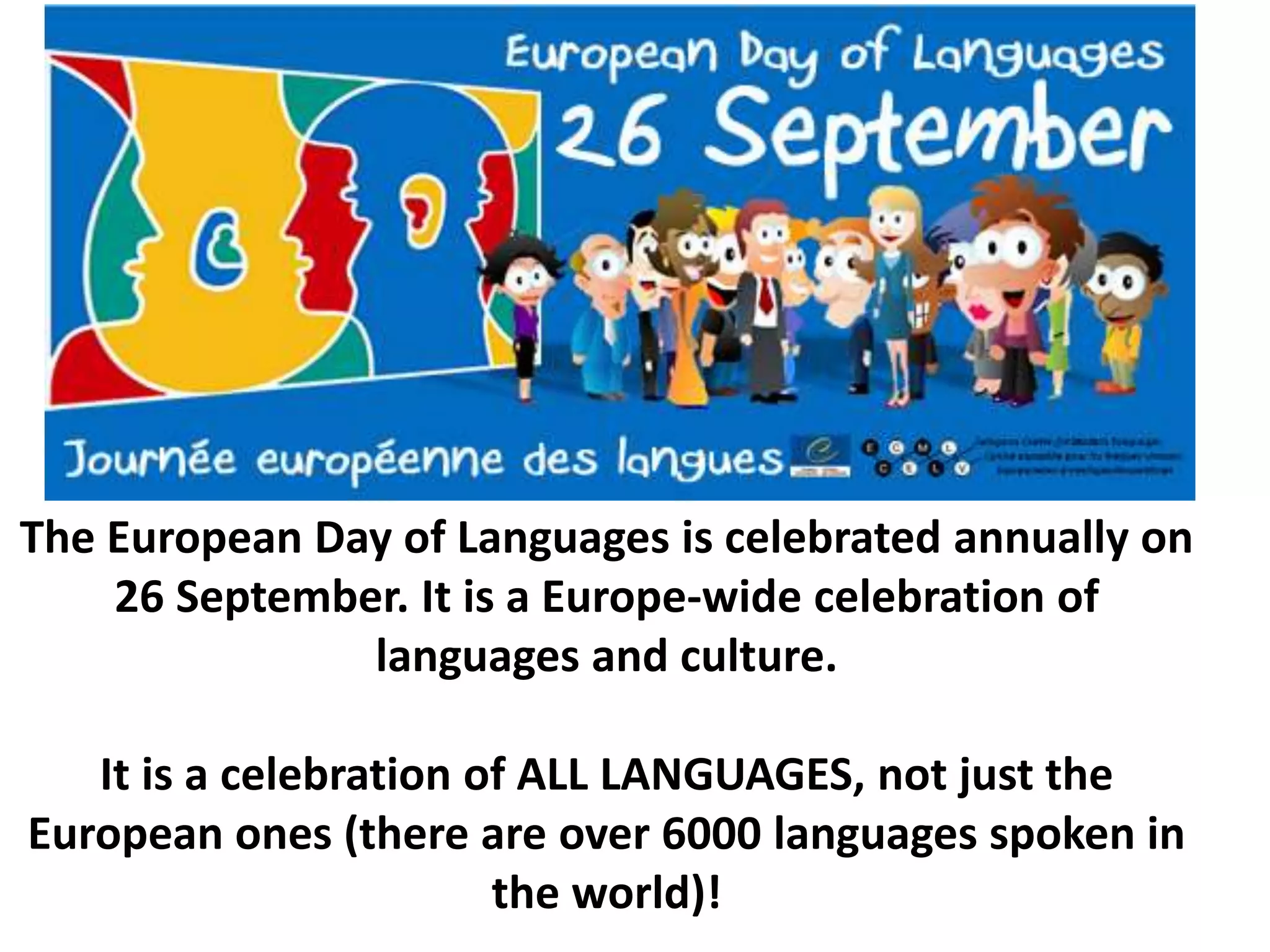 European day of languages ppp | PPTX