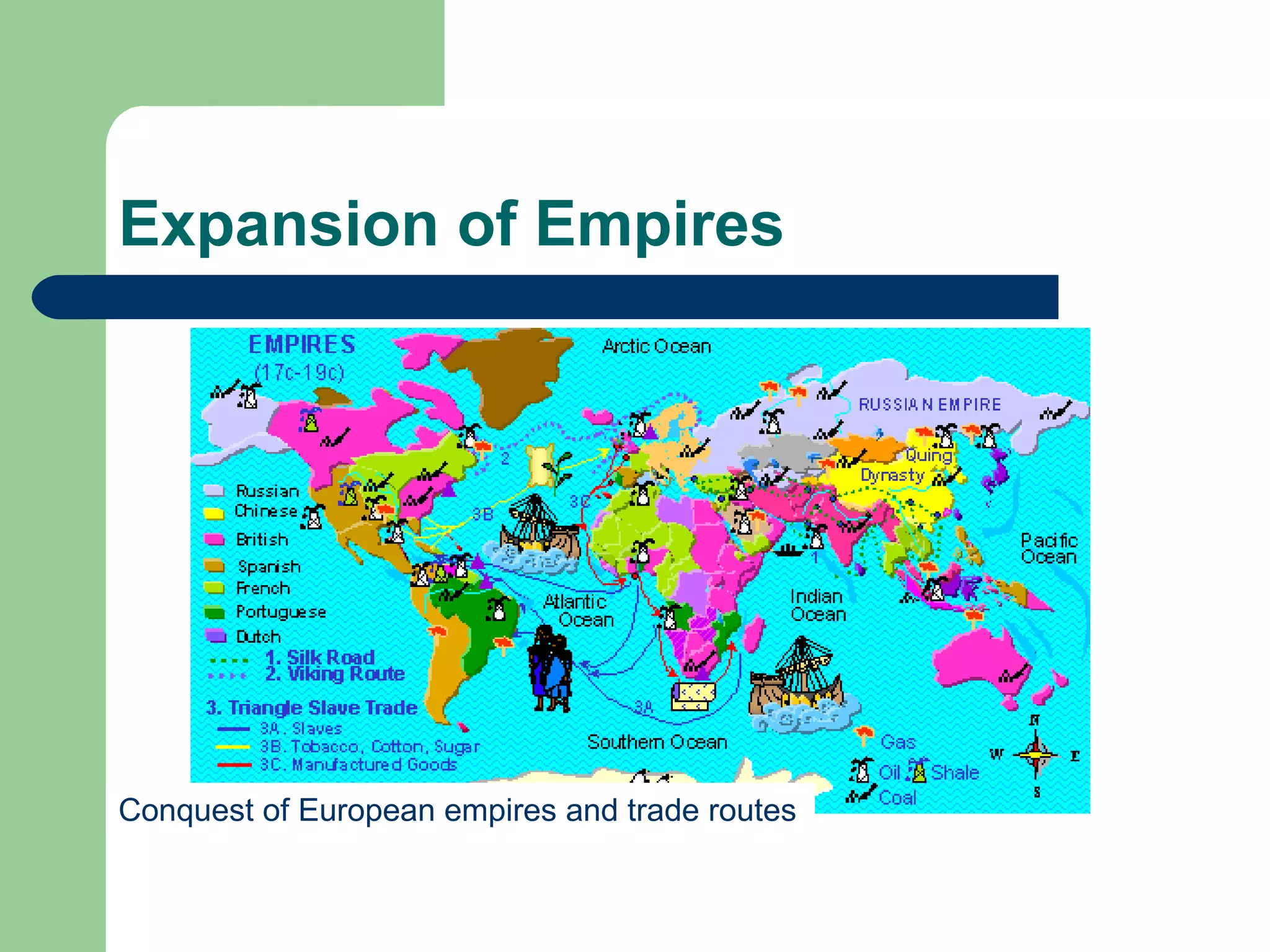 European empires and conquest | PPT | Death, Injury, or Military ...