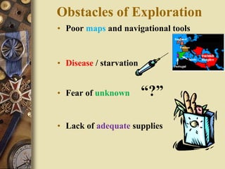 European exploration | PPTX | North America Travel | Travel Locations