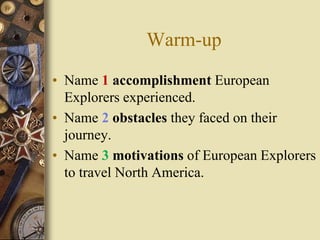 European Explorers Names