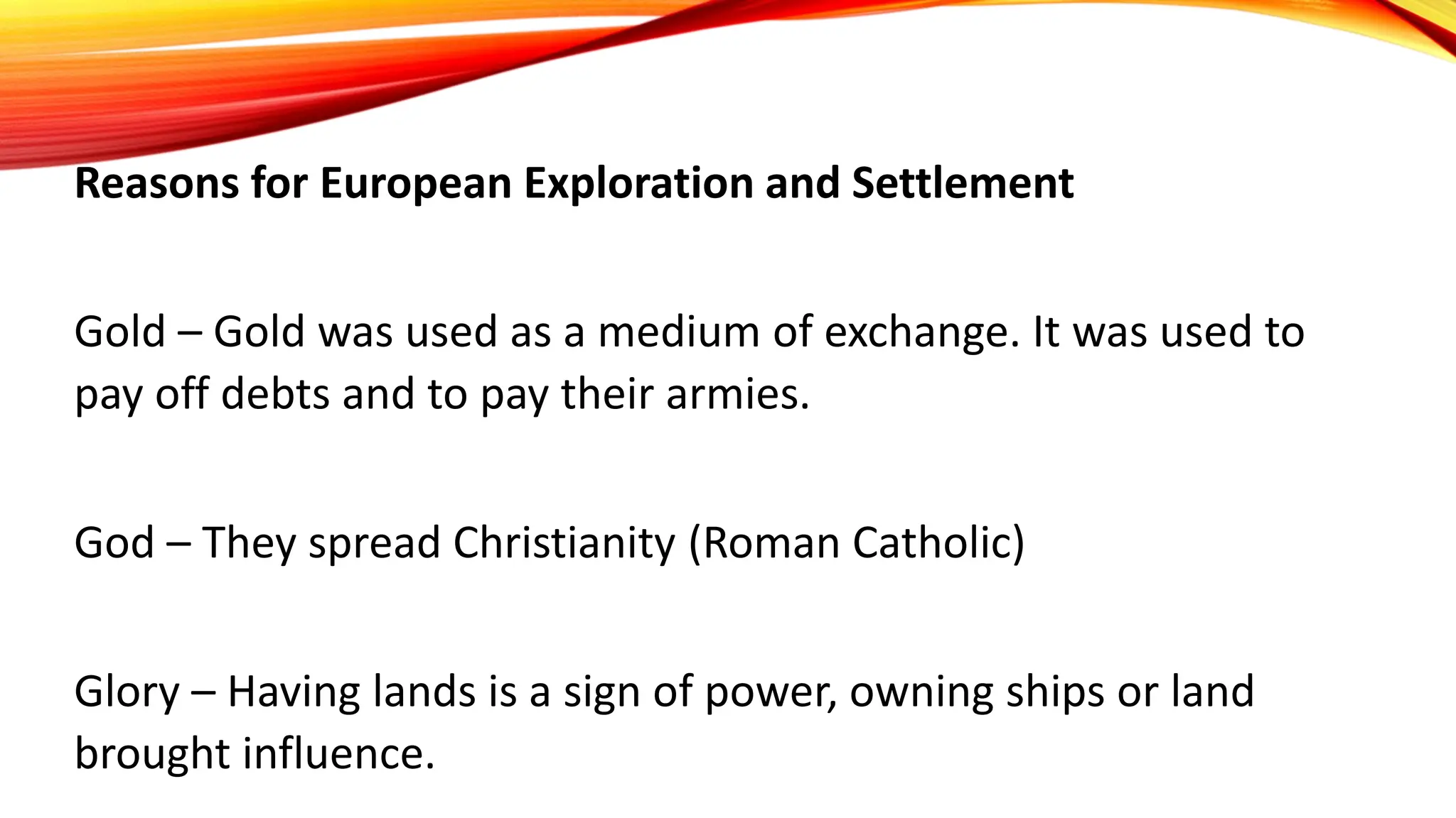 EUROPEAN EXPLORATION -- FORM 2 CARIBBEAN HISTORY | PDF