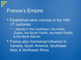 European exploration and colonization | PPT