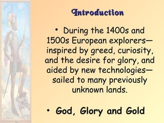 Age of European Exploration | PPT