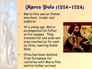 Age of European Exploration | PPT